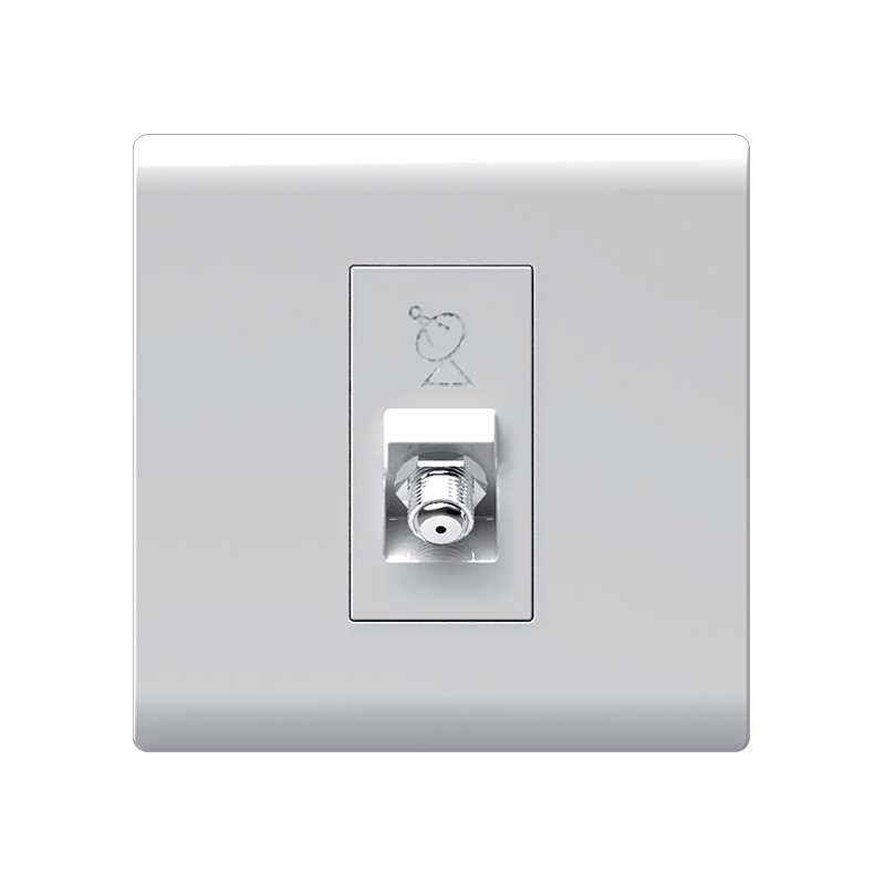 LONDON SATELITTE SOCKET WHITE | ELMARK